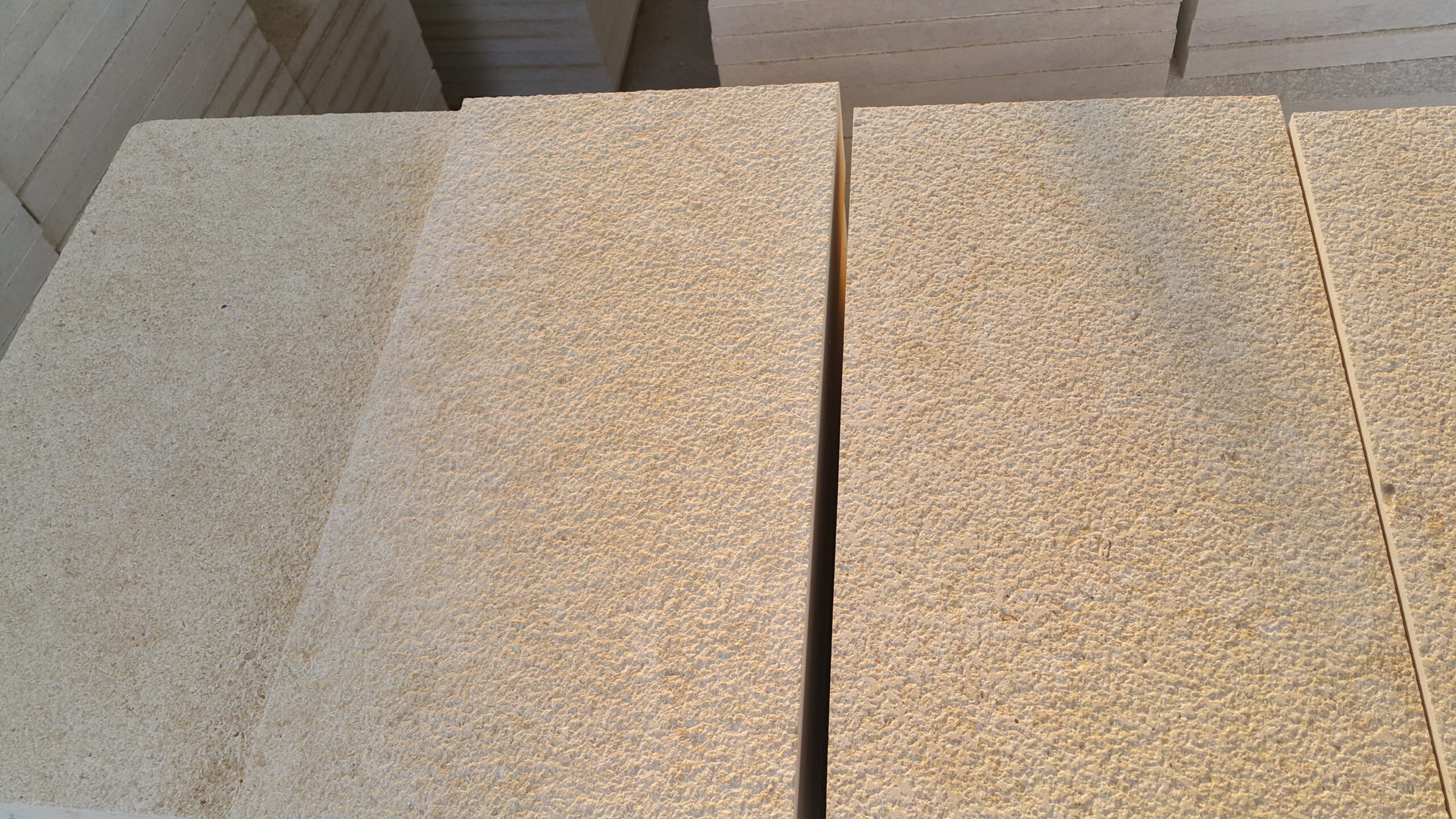 Bush Hammered Finish - La Mark Stone