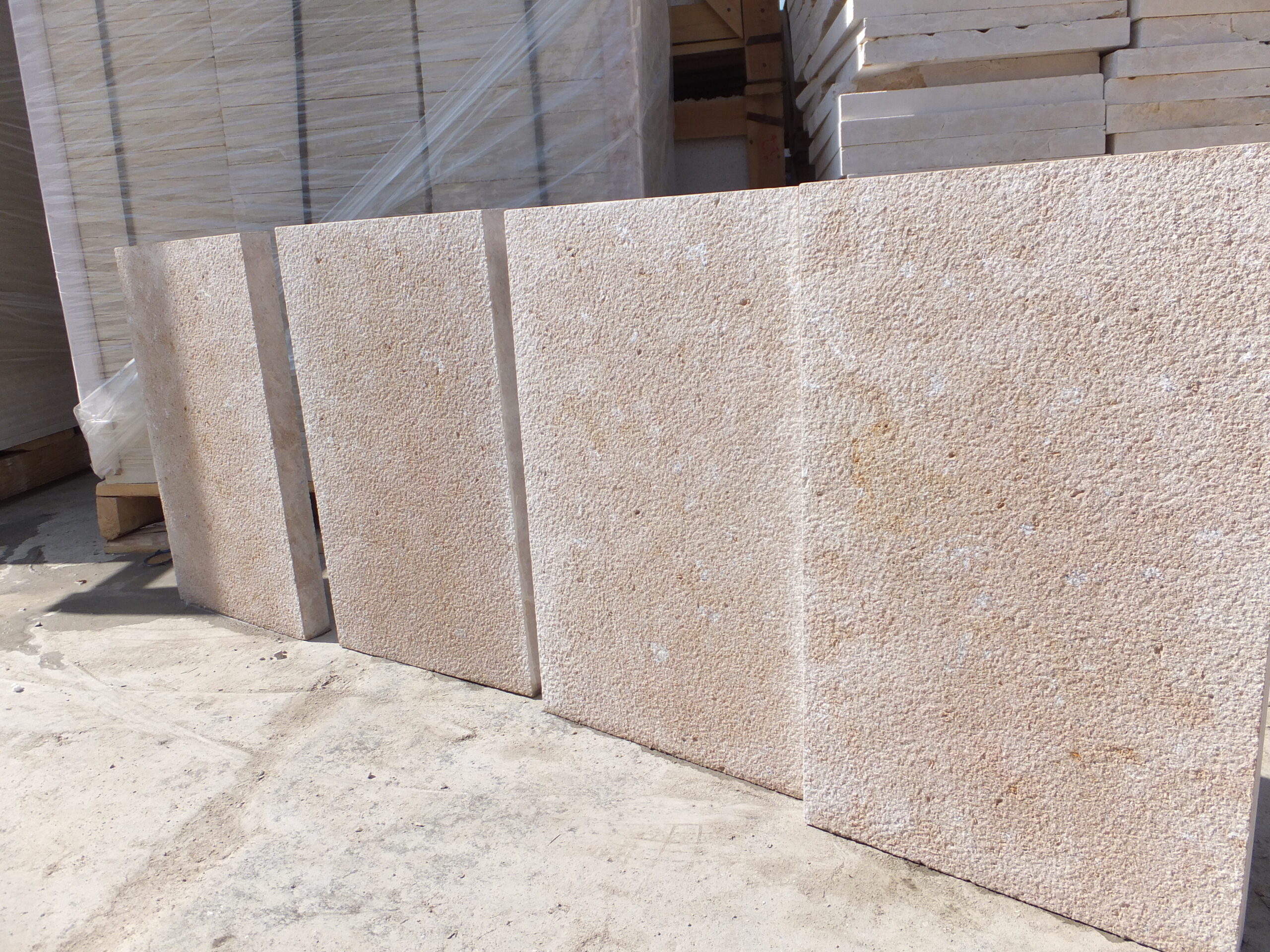 Bush Hammered Finish - La Mark Stone