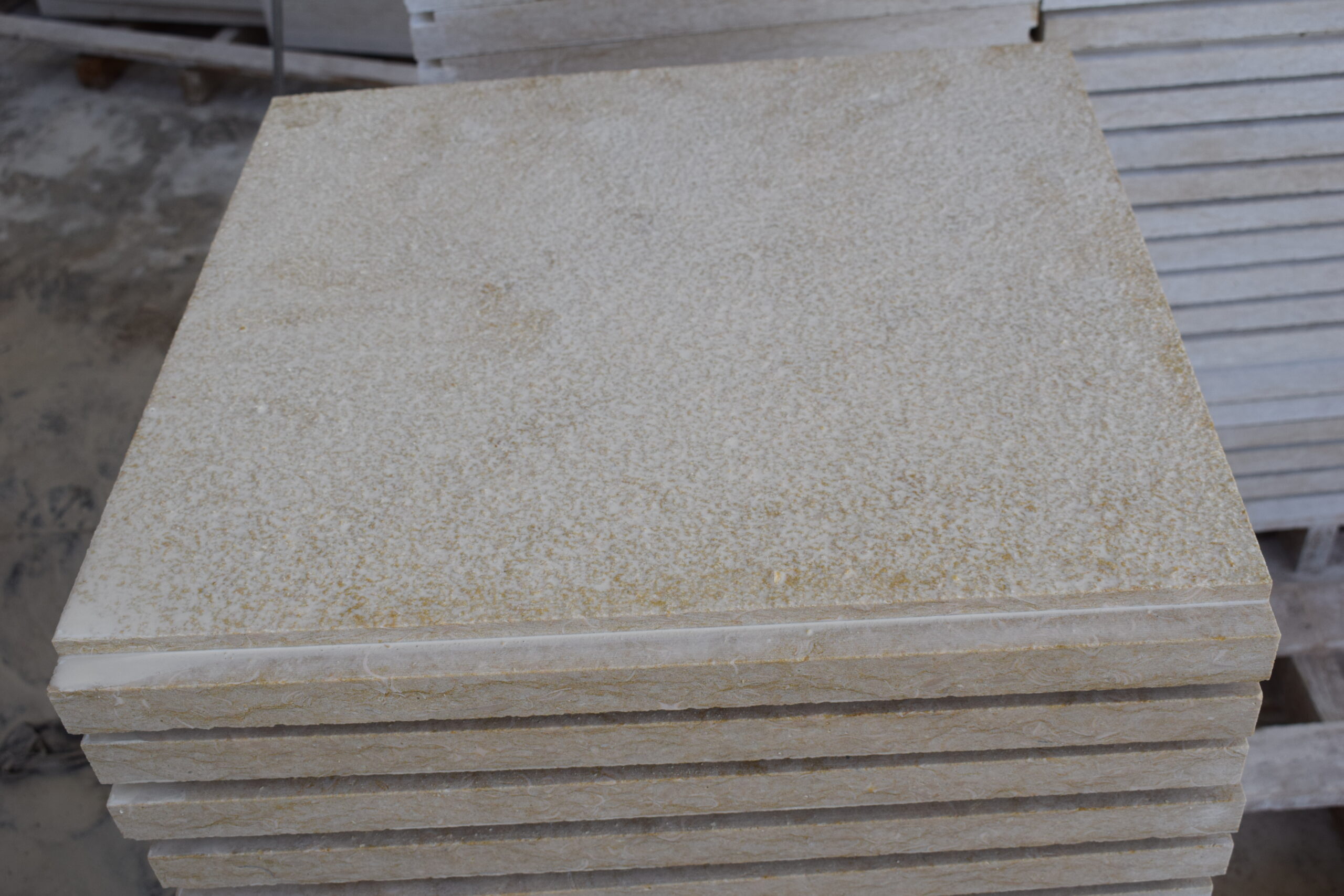 Bush Hammered Finish - La Mark Stone